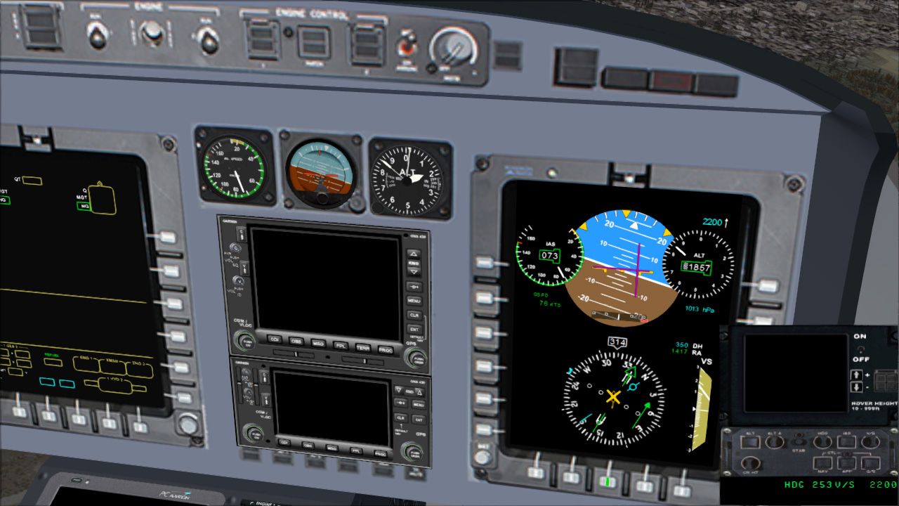 FS2004 - PFD artificial horizon issue...(SOLVED) | FSDeveloper